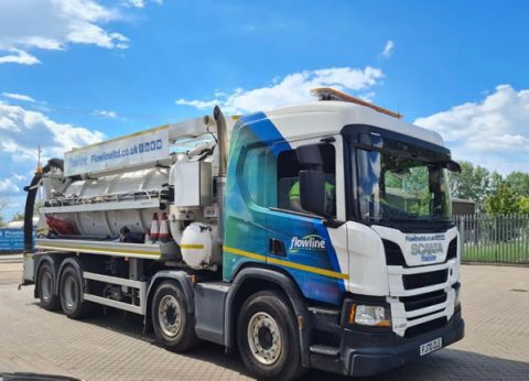 Our Fleet - Flowline Limited | Leading Drainage Company in the South East.